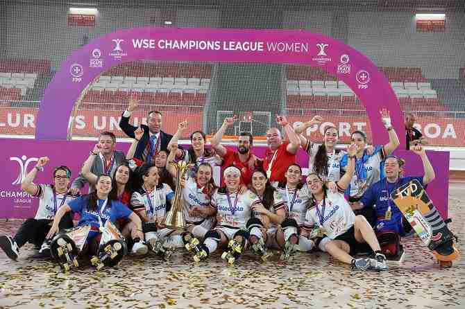 Hockey Patín: Fernanda Hidalgo conquista la Liga de Campeones Femenina ...