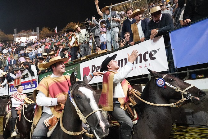Luis Huenchul y Felipe Undurraga, nuevos campeones nacionales del rodeo ...